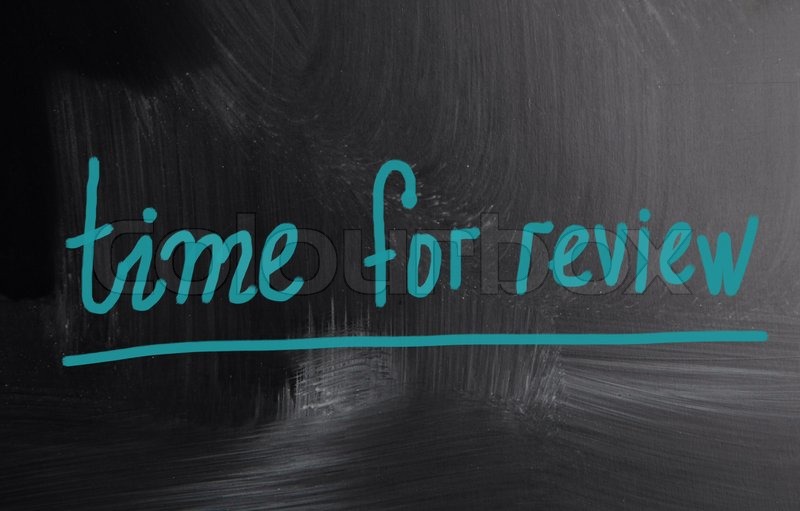 Time For Review Stock Image Colourbox