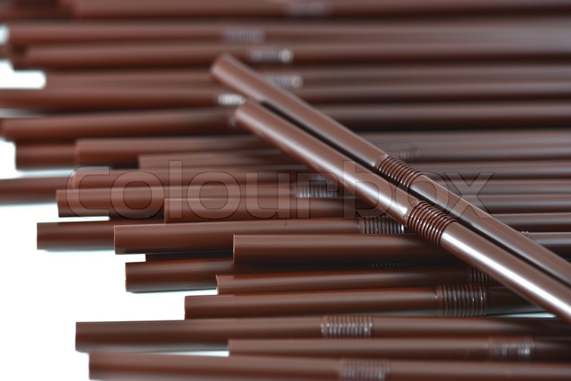 Brown straw | Stock image | Colourbox