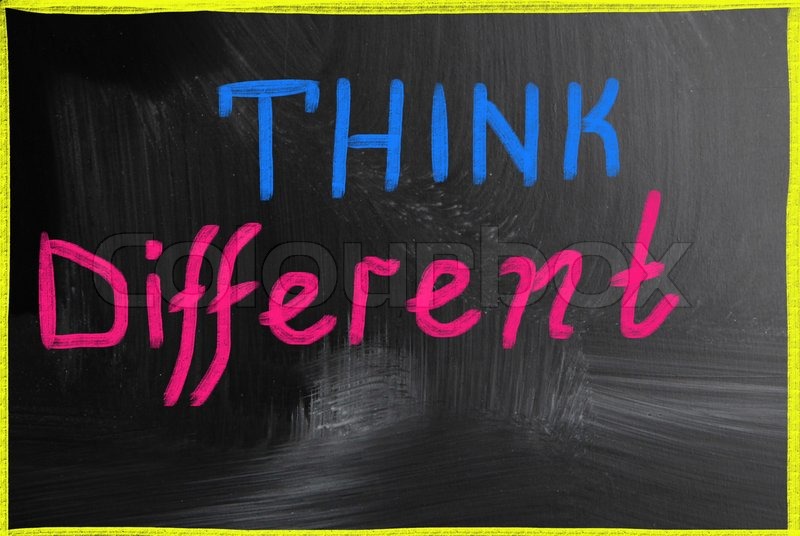 Think different concept | Stock image | Colourbox