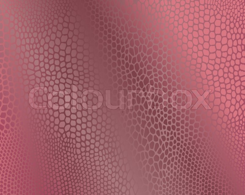 Pink snake skin imitation background. ... | Stock vector | Colourbox