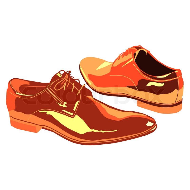 Vector business shoes for men. vector ... | Stock vector | Colourbox