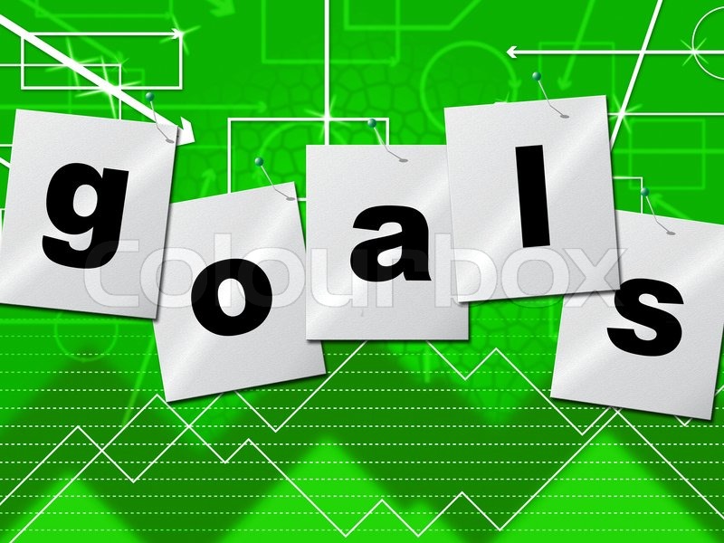 Targets Goals Representing Aiming ... | Stock image | Colourbox
