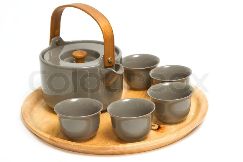 Chinese tea ceremony set | Stock image | Colourbox
