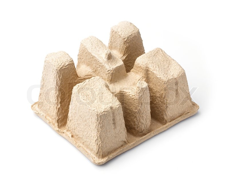 Close up recycle paper pulp mold ... | Stock image | Colourbox