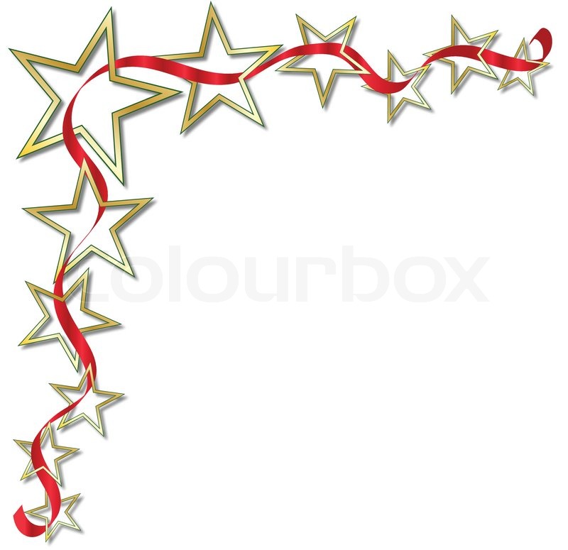 STAR AND RIBBON | Stock vector | Colourbox