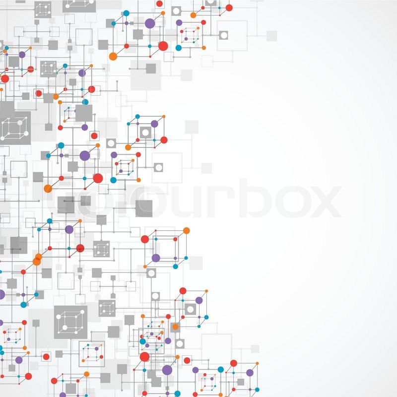 Network color technology communication ... | Stock vector | Colourbox