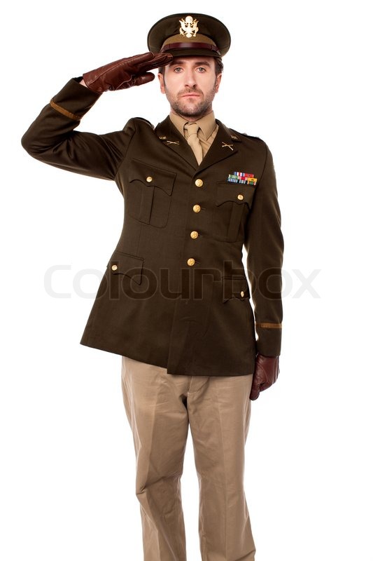 Army Man Saluting