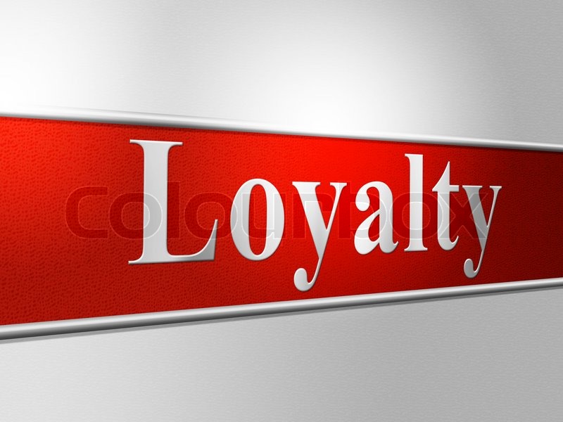 Loyalties Loyalty Indicating Commitment ... | Stock image | Colourbox