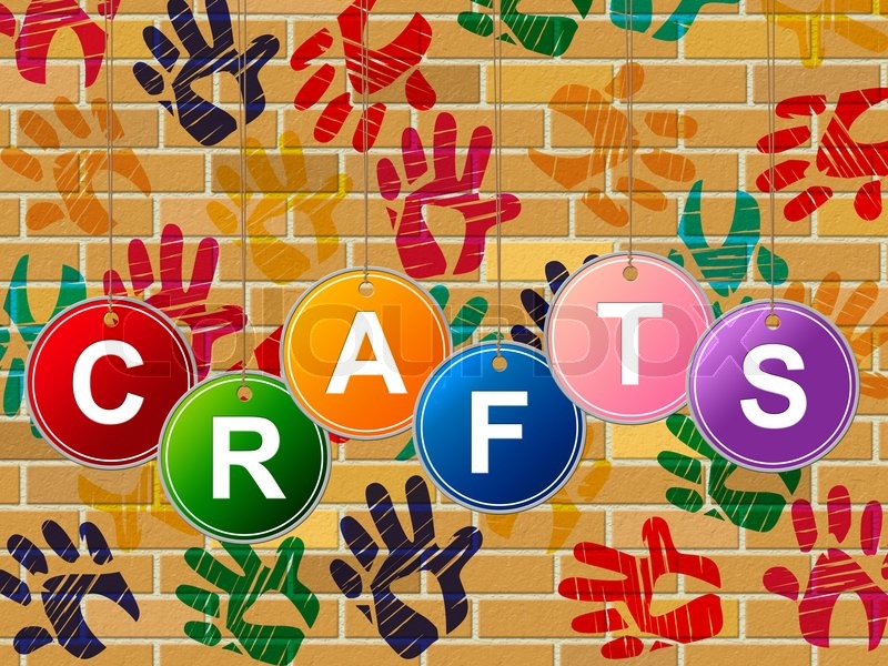 Craft Crafts Representing Art Artwork ... | Stock image | Colourbox