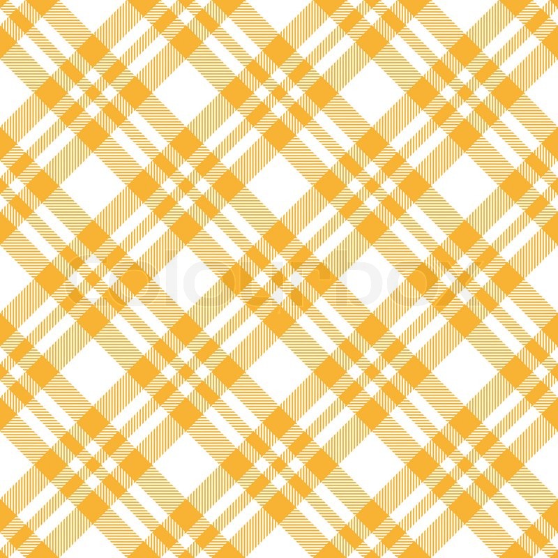Checkered tablecloths pattern YELLOW - ... | Stock vector | Colourbox