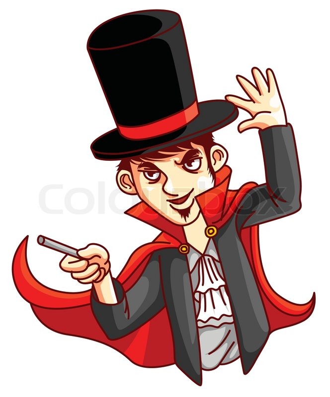 Magician Man | Stock vector | Colourbox