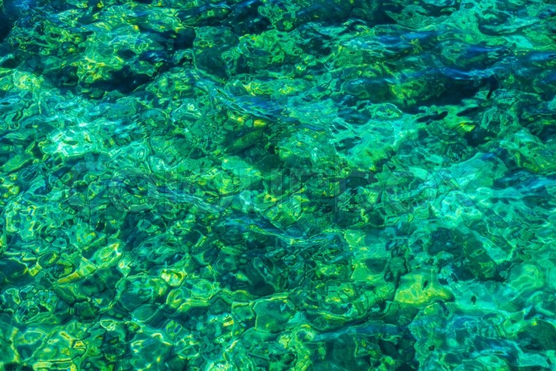 Crystal Clear Water Background. ... | Stock image | Colourbox