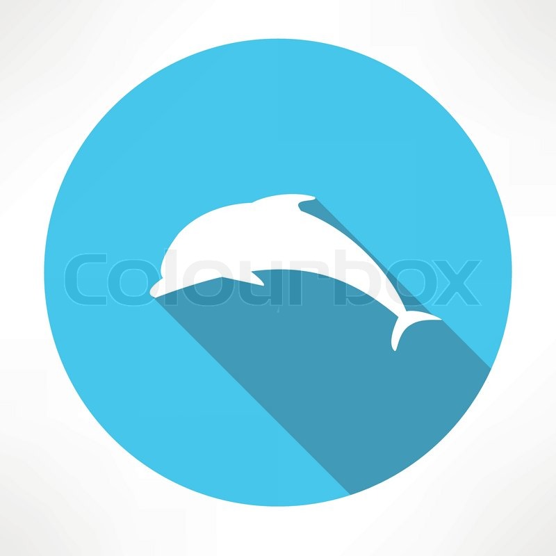 Dolphin icon | Stock vector | Colourbox