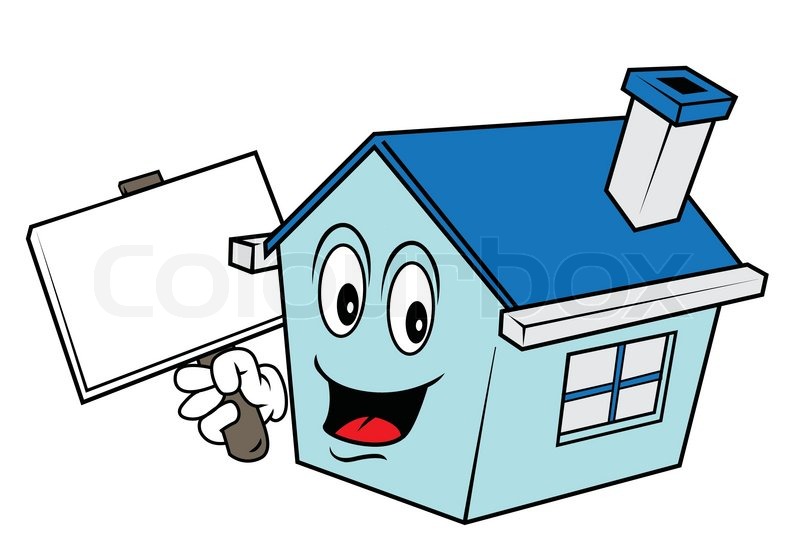 House cartoon | Stock vector | Colourbox