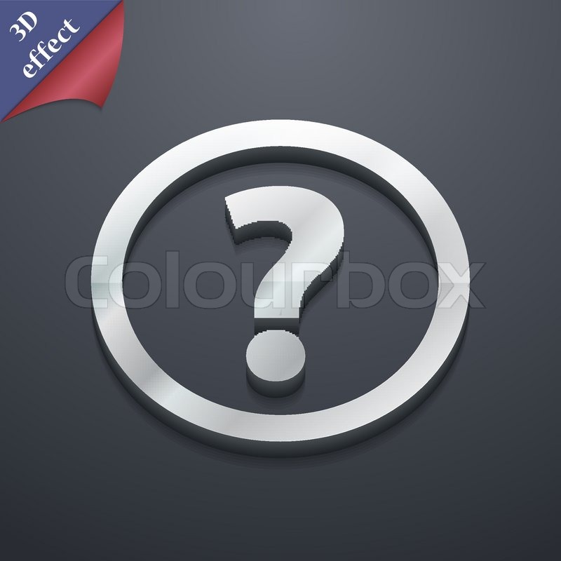 3d Question Mark Png