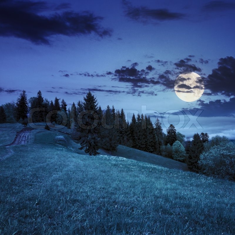 Calm summer landscape in mountains. ... | Stock image | Colourbox