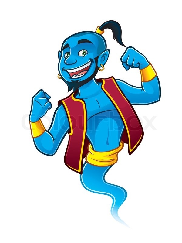 Artwork Blue Genie