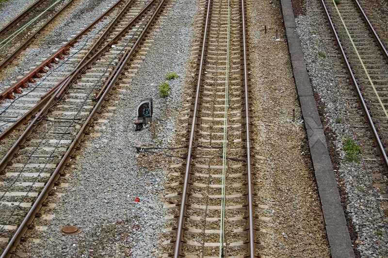 Rails | Stock image | Colourbox