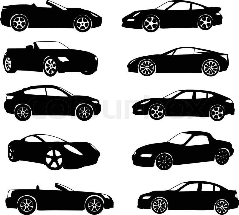 Sport cars - vector | Stock vector | Colourbox