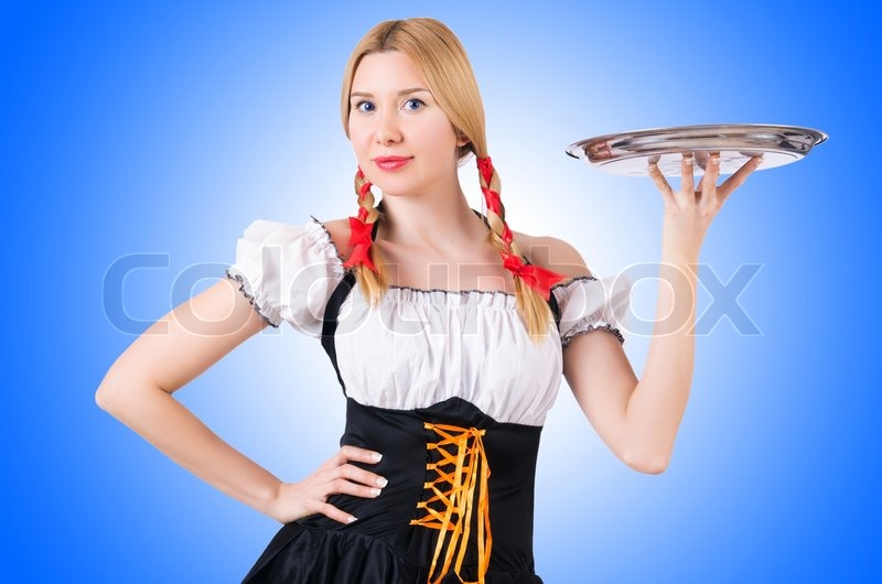 Traditional German Girl