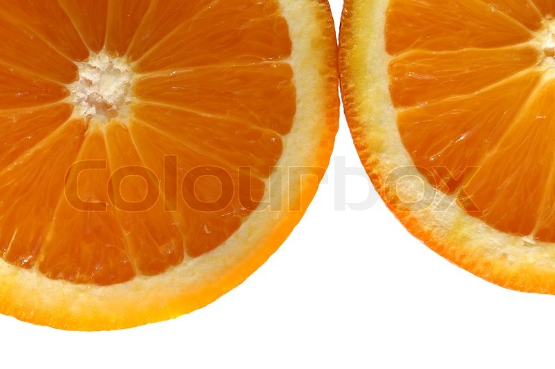 Close up picture of an orange | Stock image | Colourbox