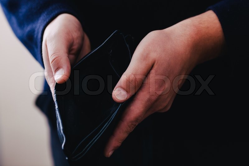 Empty purse | Stock image | Colourbox