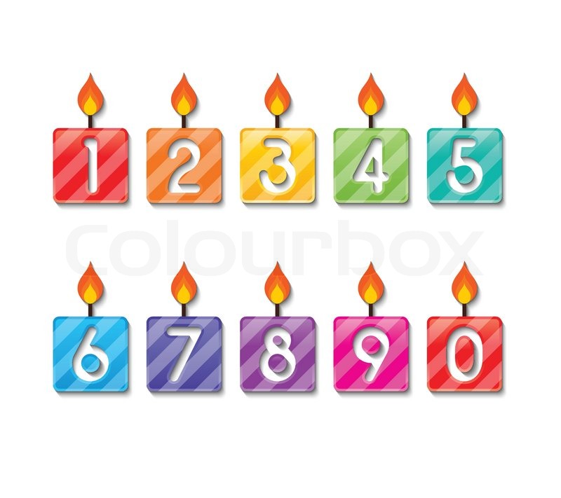 Set Of Colorful Happy Birthday Number Stock Vector Colourbox set-of-colorful-happy-birthday-number-stock-vector-colourbox