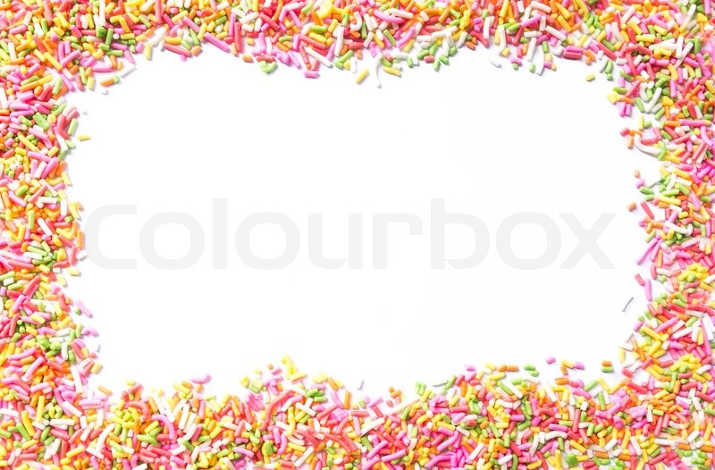 Sprinkles Border Clipart