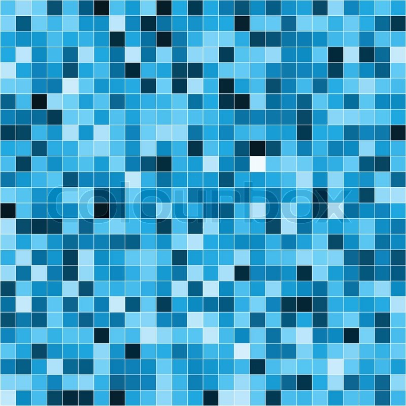 Abstract digital blue pixels seamless ... | Stock vector | Colourbox