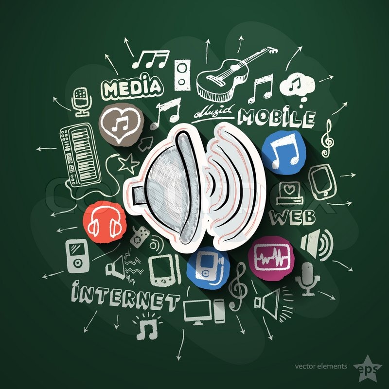 Music Icon Collage