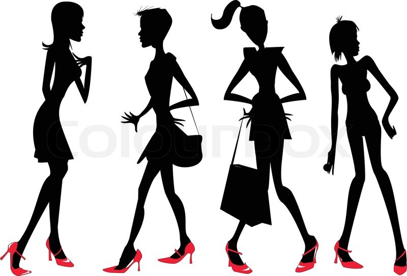 Vector Girls | Stock vector | Colourbox