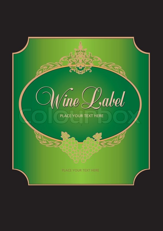 Generic Product Label suitable for ... | Stock vector | Colourbox