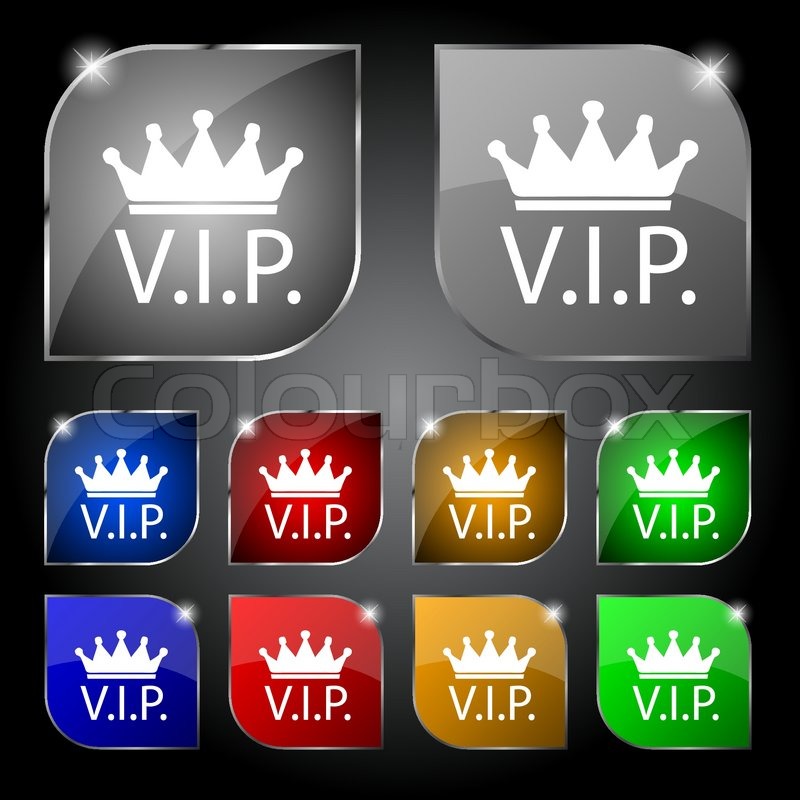 Vip sign icon. Membership symbol. Very ... | Stock vector | Colourbox