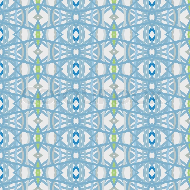 Decorative seamless wallpaper. 10 eps. ... | Stock vector | Colourbox