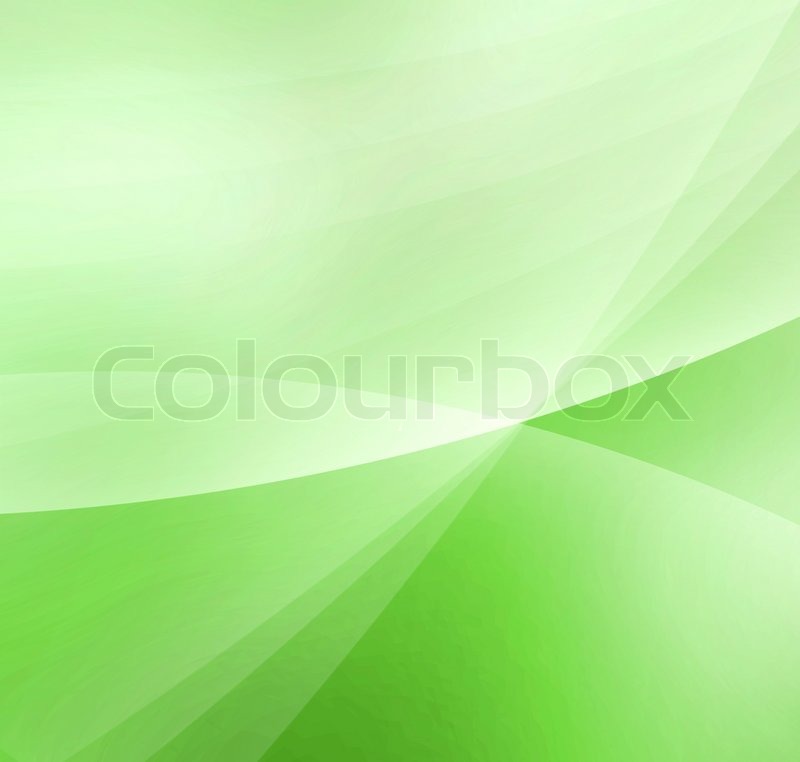 Dynamic green background | Stock image | Colourbox