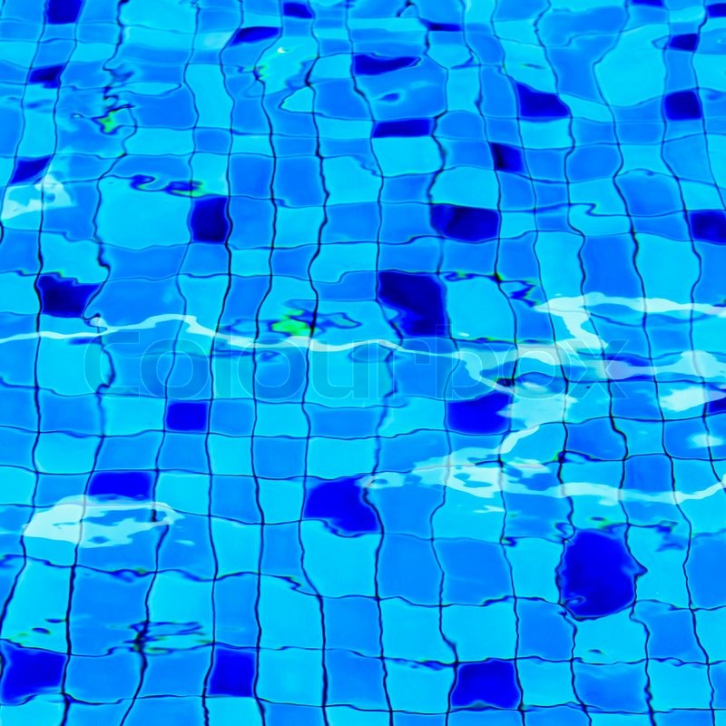 Tile texture background of swimming ... | Stock image | Colourbox