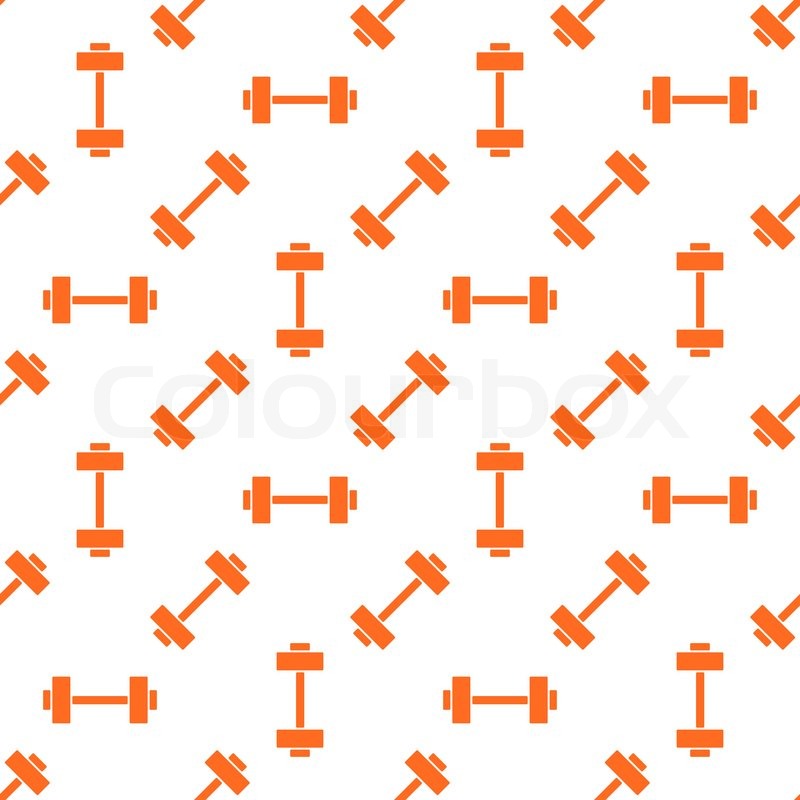 Bright vector gym seamless pattern - ... | Stock vector | Colourbox