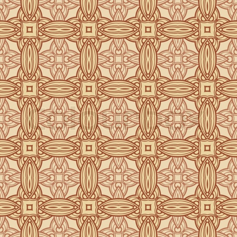 Vector seamless vintage pattern. ... | Stock vector | Colourbox