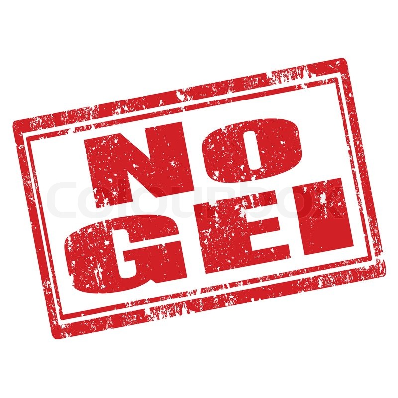 Grunge rubber stamp with text No GEI ... | Stock vector | Colourbox