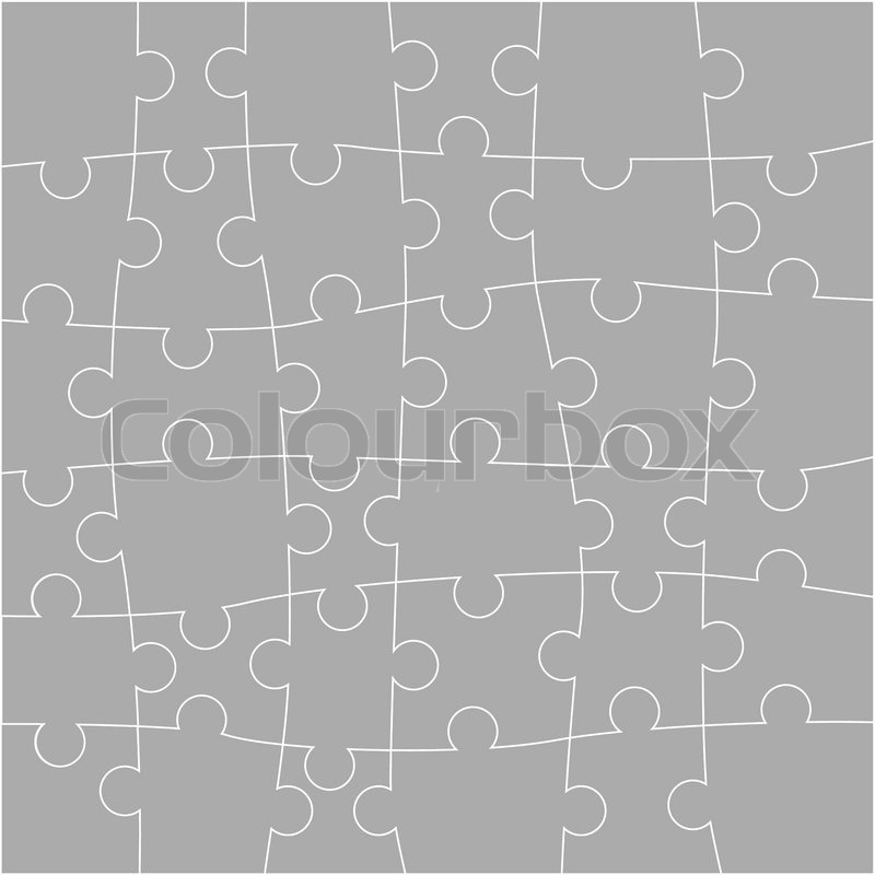 Puzzle - Background, Vector ... | Stock vector | Colourbox