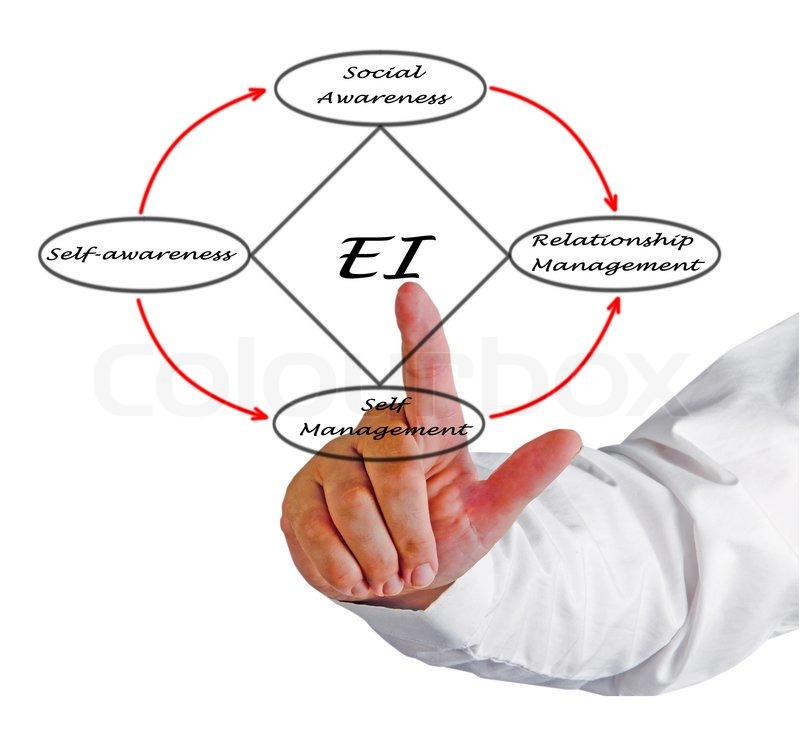 Diagram of emotional intelligence | Stock image | Colourbox