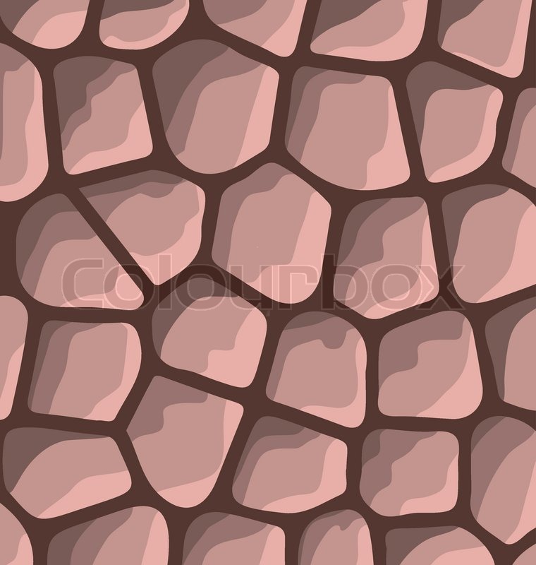 Illustration texture of stones, stone ... | Stock vector | Colourbox