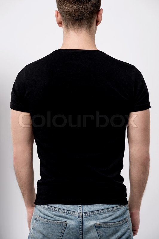 Male Model Back Pose