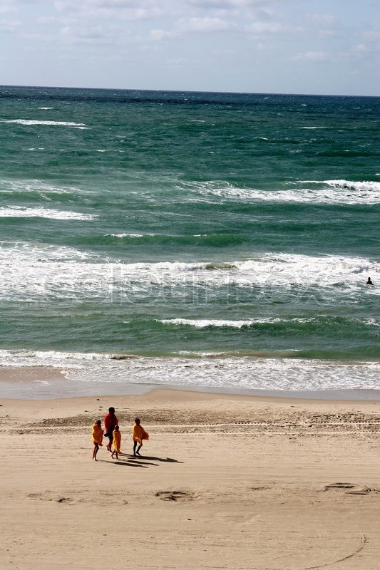 Summer in denmark:beach of loekken, ... | Stock Photo | Colourbox