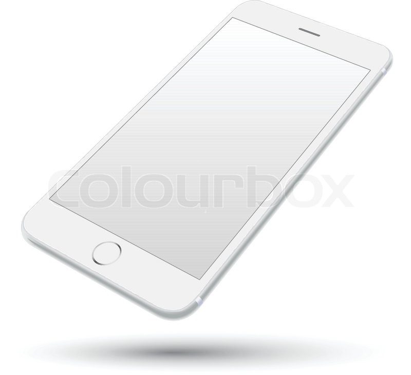 Smartphone vector realistic. Can use ... | Stock vector | Colourbox