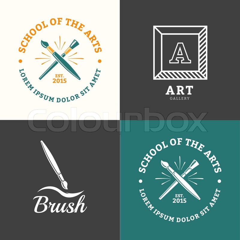 Brush Logo Design