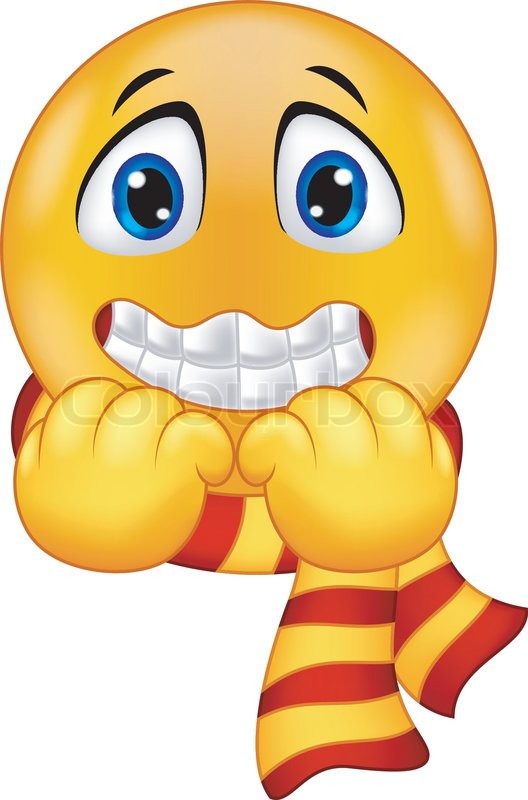 Ikon, smiley, uro | Stock vektor | Colourbox