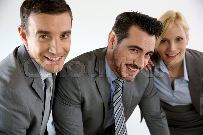 Portrait of successful business team | Stock image | Colourbox