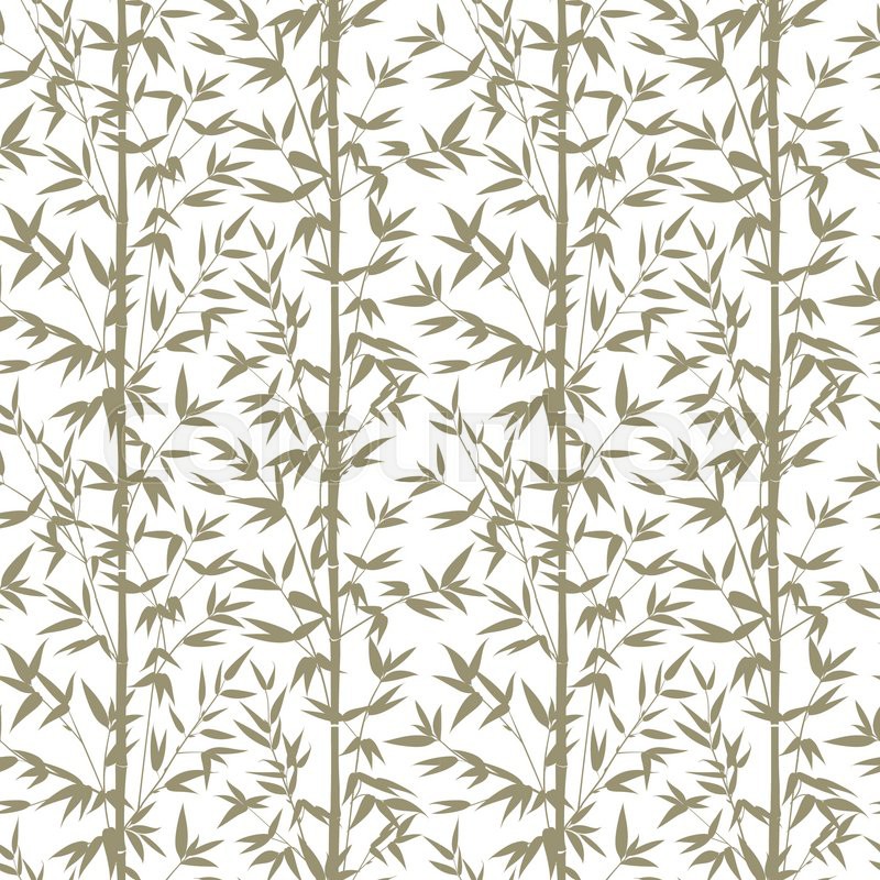 Bamboo gray seamless pattern isolated ... | Stock vector | Colourbox Bamboo gray seamless pattern isolated ... | Stock vector | Colourbox