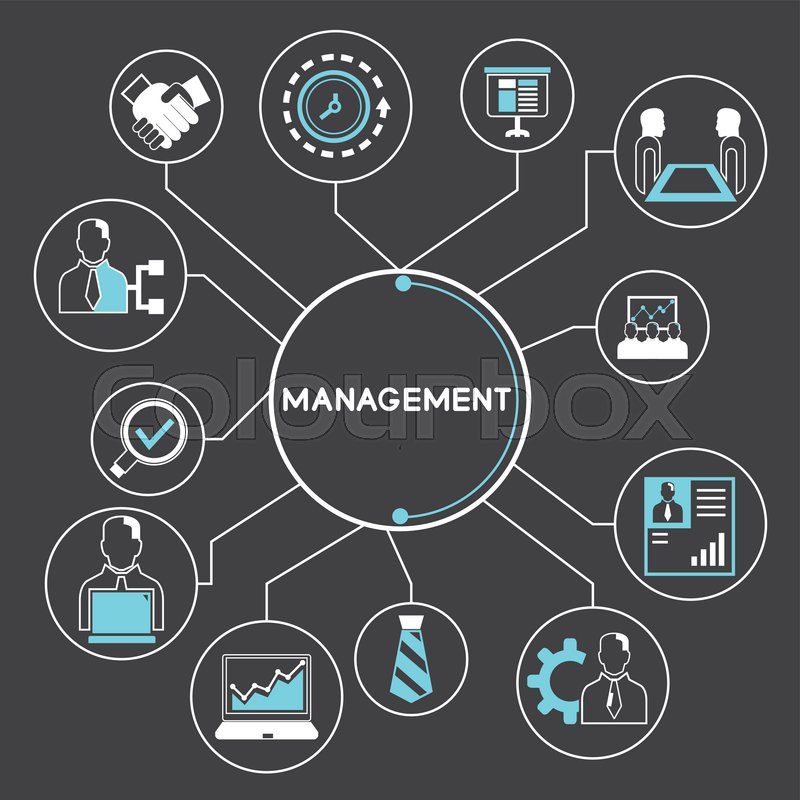 Business management | Stock vector | Colourbox